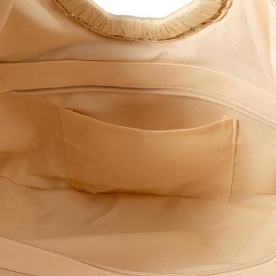 Cina YYW BORSA TOTE fatta a mano per donne, tessuta a mano BORSA HOBO GRANDE PER DONNE Manico rotondo anello TOTO ESTERNO BORSA PISCALE PISCALE in vendita