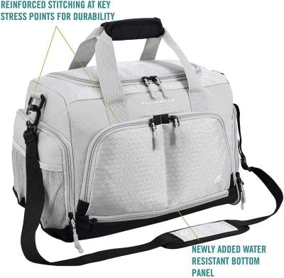 China The Durable Crowdsource Designed Duffel Bag with 10 Optimal Compartments Including Water Resistant PouSPORTS SHOES for sale