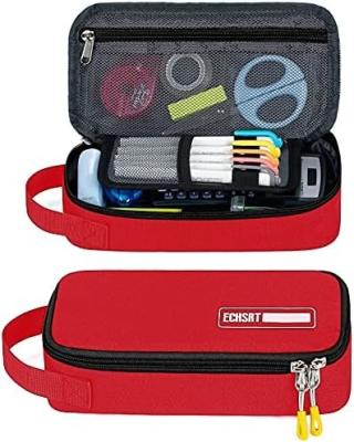 China ECHSRT Large Pencil Case, Aesthetic Pen Pouch With Big Capacity, Minimalist Portable Stationery Bag With Handle For for sale