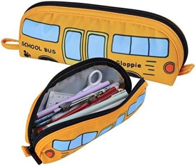 Cina Gloppie Cute Pencil Case Kawaii Pencil Pouch Small Pencil Case Sacchetti di matita semplici con cerniera Cassa di bus Cassa di matita in vendita