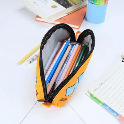 Cina Gloppie Cute Pencil Case Kawaii Pencil Pouch Small Pencil Case Sacchetti di matita semplici con cerniera Cassa di bus Cassa di matita in vendita
