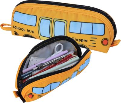 Cina Gloppie Cute Pencil Case Kawaii Pencil Pouch Small Pencil Case Sacchetti di matita semplici con cerniera Cassa di bus Cassa di matita in vendita