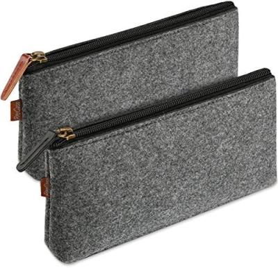 China ProCase Saco de lápis Saco de lápis, papelão de feltro para estudantes Saco de zíper Saco para canetas, lápis, destacadores, caneta de gel, marcadores à venda