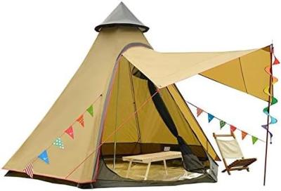 Cina 12'x10'x8'Dome Camping Tent 5-6 Persone 4 Stagione Doppi strati impermeabili Anti-UV Windproof Tent Famiglia Camping all'aperto in vendita