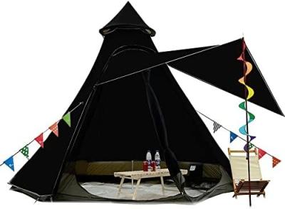 Cina 12'x10'x8'Dome Camping Tent 5-6 Persone 4 Stagione Doppi strati impermeabili Anti-UV Windproof Tent Famiglia Camping all'aperto in vendita