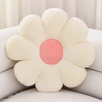 Cina Pillone a fiori, Decorazione natalizia a forma di fiore, Pillone a pavimento a fiori, cuscino da sedere, Decorazione di stanza carina e di peluche in vendita