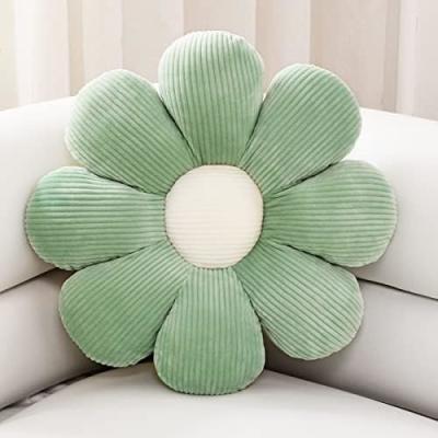 Cina Pillone a fiori, Decorazione natalizia a forma di fiore, Pillone a pavimento a fiori, cuscino da sedere, Decorazione di stanza carina e di peluche in vendita
