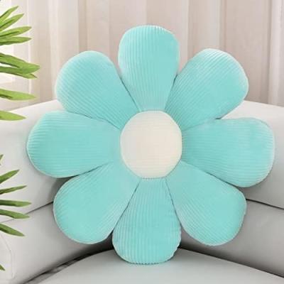 Cina Pillone a fiori, Decorazione natalizia a forma di fiore, Pillone a pavimento a fiori, cuscino da sedere, Decorazione di stanza carina e di peluche in vendita