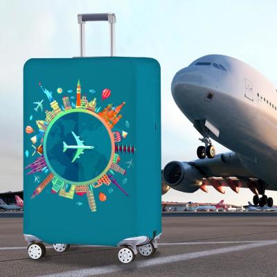 China Travelkin Luggage Covers For Suitcase Tsa Approved,Suitcase Cover Protector Fit 18-32 Inch Luggage for sale