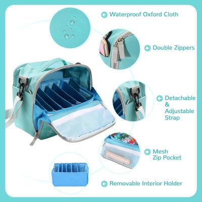 China Storage Tote Bag for Marker Pens Brush Pen Coloring Pencils Books Art and Crafts Supplies Tools Cosmetics, Up to 130 Pen for sale