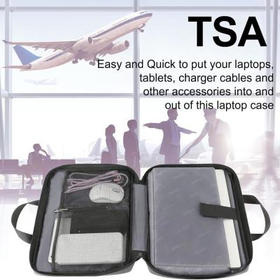 China Laptop Case, 15.6 inch TSA Laptop Bag Laptop Sleeve Water Resistant Computer Case Laptop Carrying Case for sale