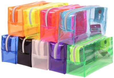 Cina Astuccio per le matite di plastica duro di EVA Transparent Pen Pouch Pvc con i compartimenti in vendita