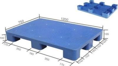 China print plastic pallet1200*750*135MM  KBA, MAN Roland printing machine for sale