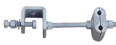 China Silver White 20mm Down Lead Clamp For OPGW High Grip Strength for sale