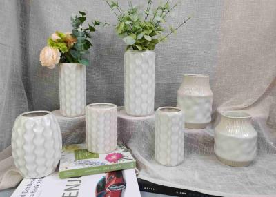 China Classic Handmade Pottery Clay Flower Pot Porcelain Ceramic Vase For Home Decor for sale