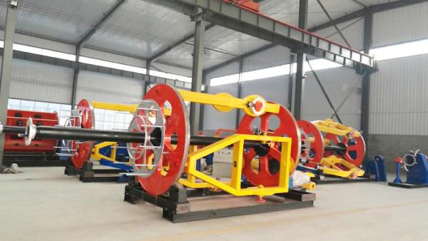 Cradle Type Copper Aluminium Electric Wire Cable Making Laying Up Stranding Machine (Fabbricazione di cavi elettrici in rame e alluminio)