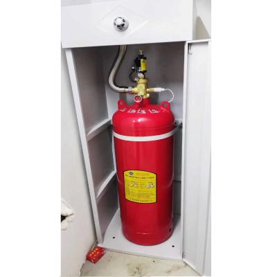 China Sistemas de extinção de incêndio industriais de heptafluoropropano tipo gabinete Fm200 à venda