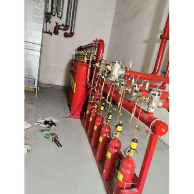 Cina Sistema commerciale di estinzione degli incendi HFC-227ea FM200 con estinzione efficiente in vendita