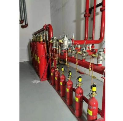Cina Sistema commerciale di estinzione degli incendi HFC-227ea FM200 con estinzione efficiente in vendita