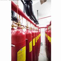 China Red 70L - 90L IG100 Nitrogen Fire Fighting System Pipe Network Type for sale