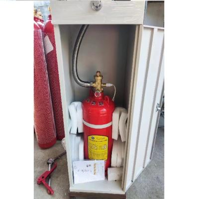 Cina Sistema di armadio FM200 rosso facile da installare per la protezione antincendio nelle esigenze industriali in vendita