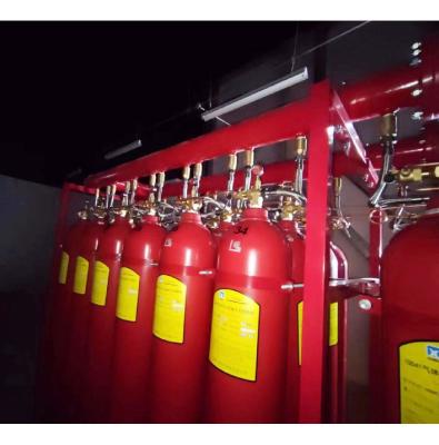 China 80L 15MPa automatisches Feueralarmsystem IG541 geschlossenes Feuerlöschsystem zu verkaufen