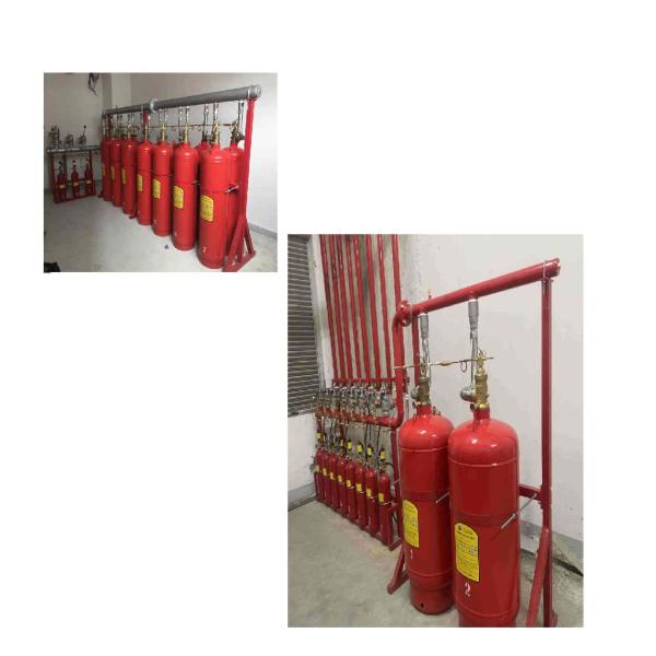 Quality High Pressure FM200 Gas Suppression System 4.2Mpa / 5.6Mpa fire extinguishing for sale