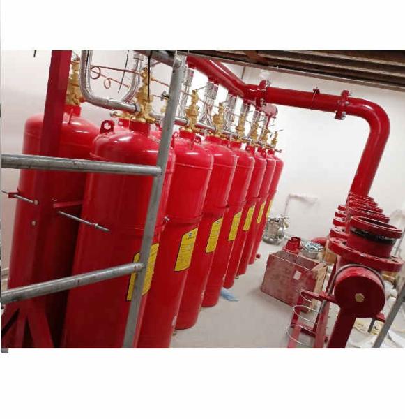 Quality High Safety Red FM200 Cylinder Heptafluoropropane HFC 227ea Gas Suppression for sale