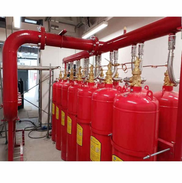 Quality High Safety Red FM200 Cylinder Heptafluoropropane HFC 227ea Gas Suppression System for sale