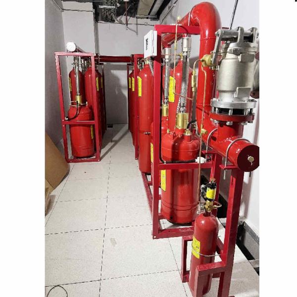 5.6 Bar / 4.2 Bar FM200 Sistema di flusso dei pistoni Sistema di estinzione del fuoco delle linee dei tubi