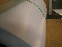 China Silicon Micron Polyester Primer Gb T 12754 PPGI Colour Coated Sheet for sale