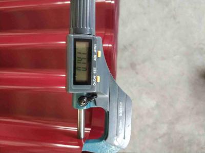 Cina lo strato coprente ondulato pre dipinto di 17mm ha ondulato la lamiera sottile galvanizzata in vendita