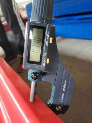 Cina Pre ha dipinto 17mm che il tetto ondulato rosso riveste gli strati del ferro galvanizzato in vendita
