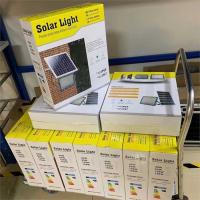 China 100w IP66 Aluminum Solar Garden Wall Light With Motion Sensor Remote Control for sale
