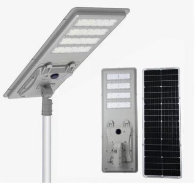China 6000K todo em um silicone Monocrystalline integrou a liga de alumínio solar da luz de rua à venda