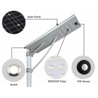 China 5 - 8m Height Integrated Solar Lighting With 6000K Color Temperature for sale