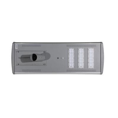 Cina 60w 80w ha integrato tutti in un'iluminazione pubblica solare astuta con illuminazione solare del progetto all'aperto di moto del sensore in vendita