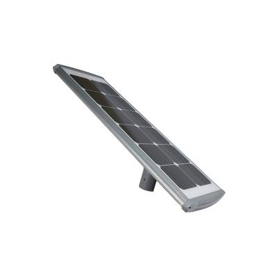 Cina integrato tutti in un'iluminazione pubblica principale solare di 60w 80W 100W all'aperto con la lampada solare del projesct della batteria al litio in vendita