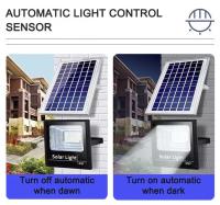 China IP65 lighting wireless outdoor motion sensor controlled solar led flood lights for sale