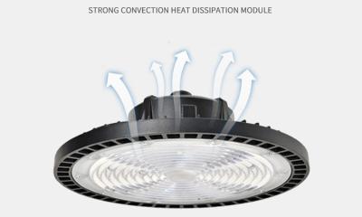 Cina 160lm/W Magazzino Laboratorio Industriale Ufo Ultrathin LED High Bay Lighting Regolabile angolo del fascio in vendita
