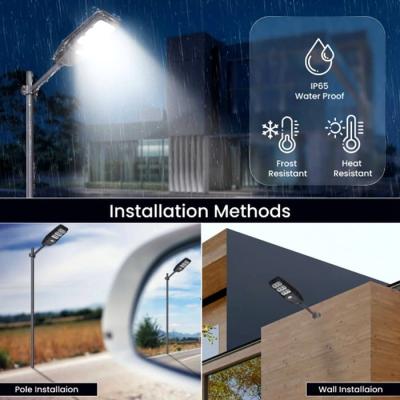 Cina 100W Solar LED Street Light ABS Shell con 360 SMD 2835 LED e batteria di lunga durata in vendita