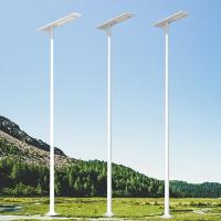 China Smart Solar Powered LED Street Light Remote Control Light Control Radar Sensor for sale