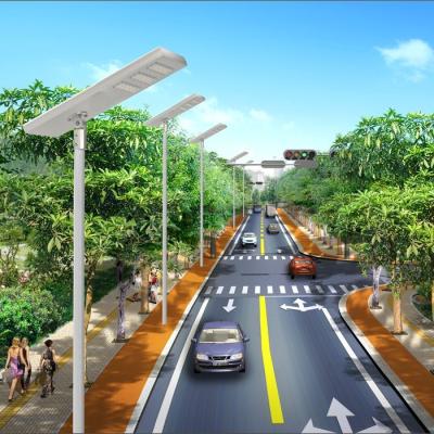 Cina Classificazione IP IP65 Lampada a LED solare impermeabile per parcheggio con CRI Ra 80 in vendita