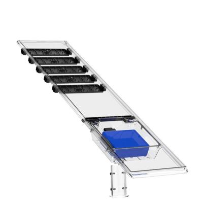Cina Controllo remoto luce solare LED con sensore radar SMD3030 IP65 doppia testa in vendita