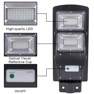 Cina PIR Motion Sensor 60W LED solare all'aperto accende impermeabile in vendita