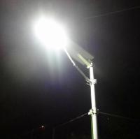 China LVD Solar Powered LED Street Light With Remote Control And Radar Sensor Lighting Mode for sale