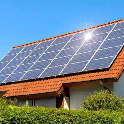 China Complete set 5KW 10KW 15KW 5000W zonne-energiesysteem Zonne-energie-kit op hybride elektriciteitsnet Zonne-energiesysteem Te koop