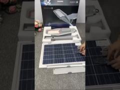 セリウムは夜が明けるために統合された太陽再充電可能な導かれた薄暗がりを街灯証明した