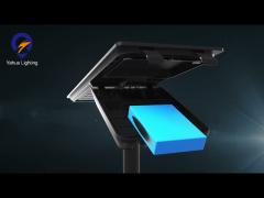 高ルメン 防水 IP66 ダイカスティング オールインワン LEDストリートライト 5年保証