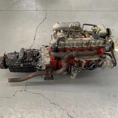 Cina Hino H07CT Motore diesel usato con trasmissione turbo adatta per escavatori in vendita